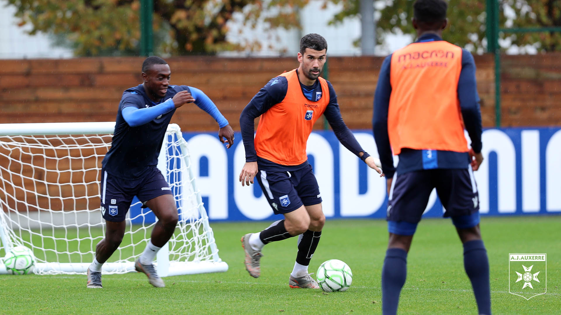 Préparation avant le déplacement à Lens - AJA