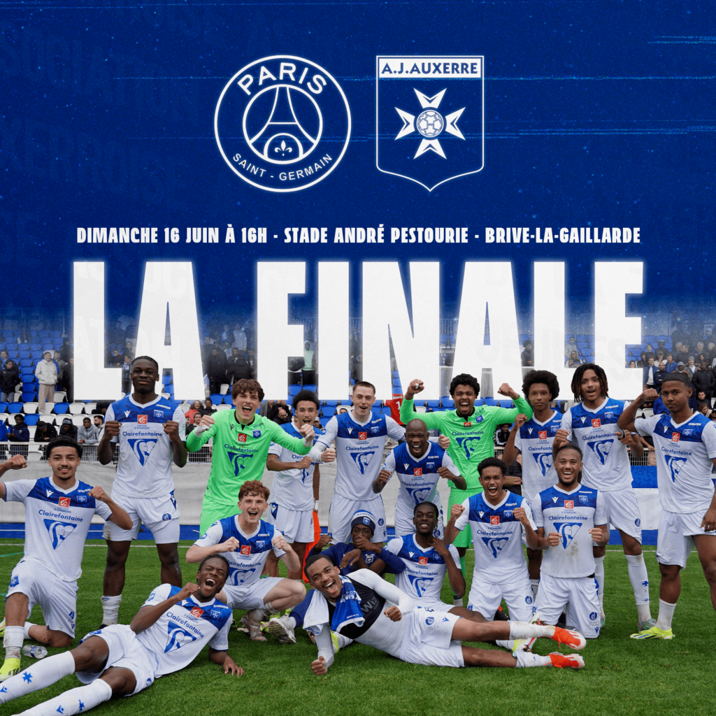 PSG-AJA pour le titre de champion de France U19 - AJA