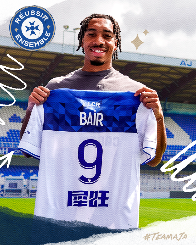 Theo Bair nouvel attaquant de l’AJA - AJA