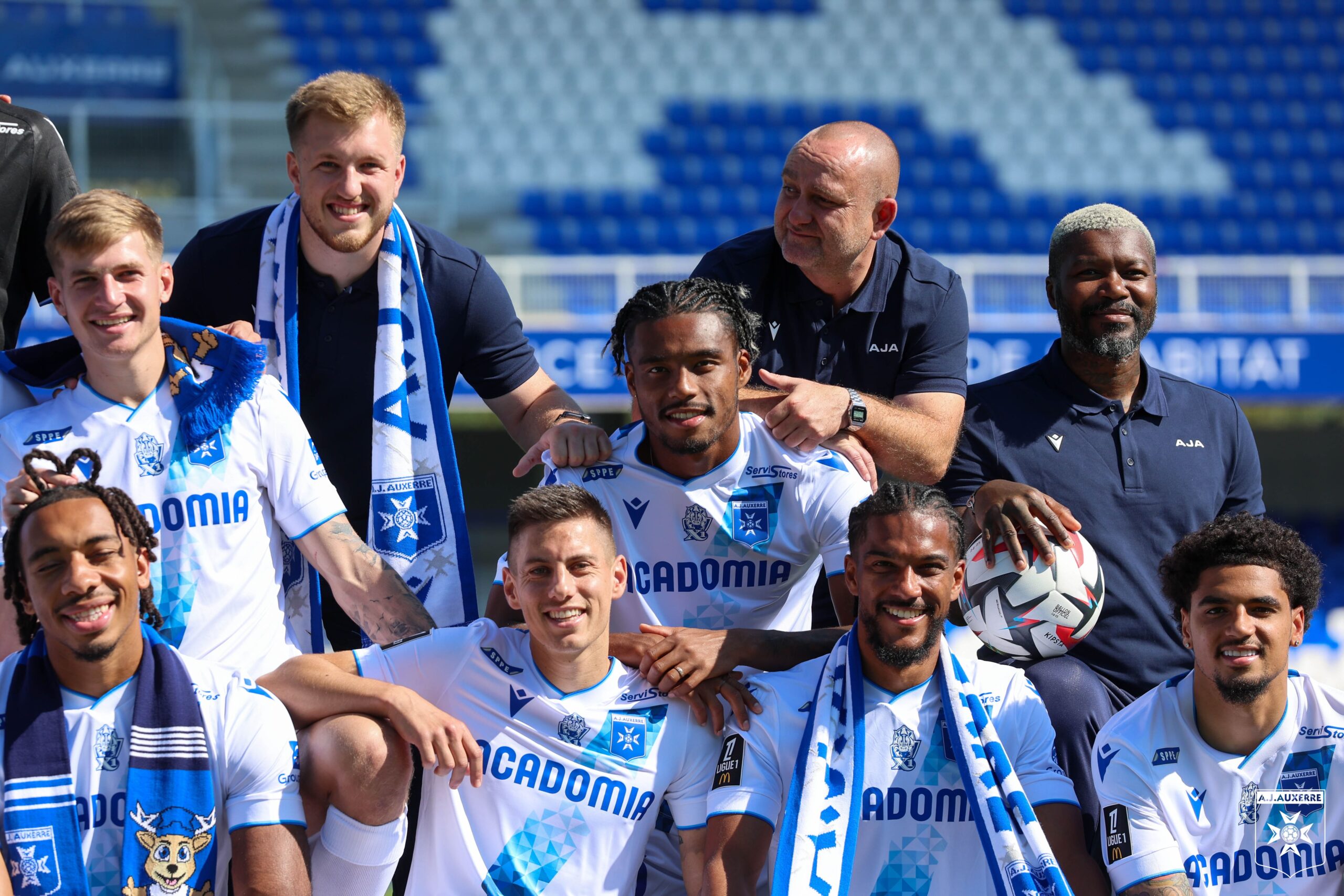 Les coulisses de la photo officielle 2024-2025 - AJA